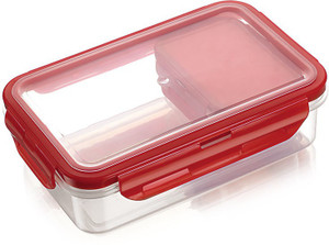 Flipkart.com | Rishabh Vying Fresh Lock 950 ML Red 2 Containers Lunch Box