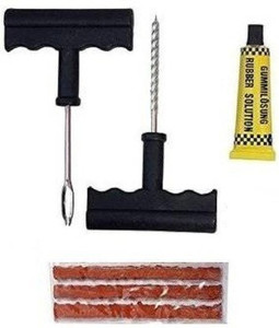AutoGnix Puncher Kit_Tubeless Tyre_Puncture Repair Kit Tubeless Tyre ...