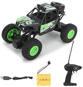 Childhood Remote Control Plastic Racing Car Rock Crawler 4 Wheel Drive ...