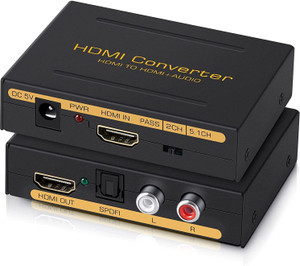 REC Trade HDMI2HDMI + Audio (SPDIF+L/R) 4kx2k Video Converter. (RTT-EXT ...
