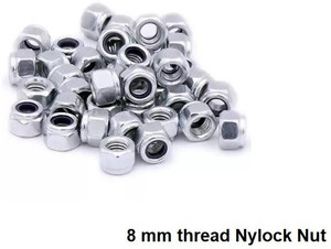 TOM Nut 8 MM Thread Nylock Nut (Pack of 75 Nuts) Price in India - Buy ...