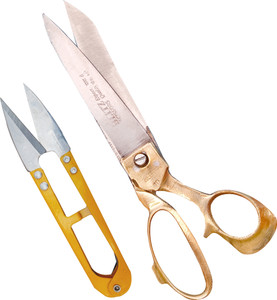 Flipkart.com | aramco india 10" inches Brass Handle Tailor Scissor with ...