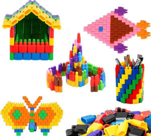Gomzy Bullet Blocks for Intelligent Kids Creative Bullets Shaped Stem ...