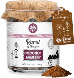 Rural Treasures Pure Natural Coconut Jaggery Powder | Nariyal Desi Gur ...