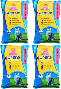 Jimmy Cat litter superb 20 kg baby powder fragrance Pet Litter Tray ...