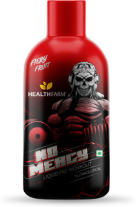 HEALTHFARM Liquid Pre Workout-30 Servings No Mercy Pre Workout Price in ...