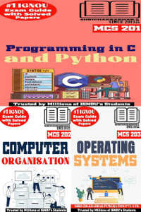 IGNOU PGDCA New Syllabus 1st Semester Help Books Combo Offer Of MCS 201 ...