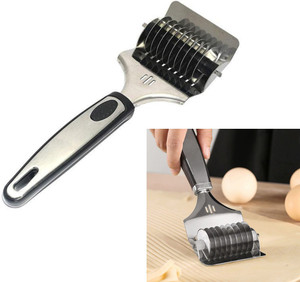 Husaini Mart Spaghetti Cutter, Heavy Stainless Steel Noodle Lattice ...