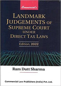 Landmark Judgement Of Supreme Court Under Direct Tax Law (2022): Buy ...