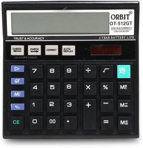 Flipkart.com | Villy Orbit OT-512 GT CHECK & CORRECT Basic Calculator ...