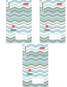 NEELGAGAN Excel Notebook,Register Size (19.0 cm x 30.5 cm) Hardbound P ...