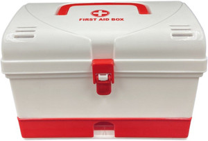 Lexbax Organizer Box,Detachable Trays&Carry Handle Drawer&Handle First ...