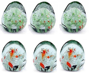 Flipkart.com | Spylark Series Lattu Design Glass Paper Weight for ...