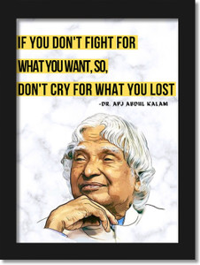 APJ Abdul Kalam Quotes Wall Frame | APJ Abdul Kalam Wall Posters ...