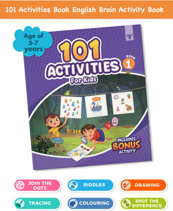 101 Activities Book For Kids | Age 3-5 Years | Activity Book Include ...