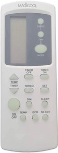 S R WEBSHOP VE-210 MGCL DLX 3S Split Magicool AC Remote Compatible with ...