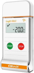 Elitech LogEt 8 BLE Wireless Temperature Recorder Multi Use PDF Data ...