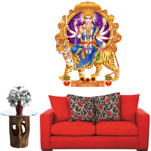 SRD 88.9 cm 35inches Large Maa Durga Self Adhesive Sticker Price in ...