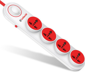 Goldmedal Logica 4x1 SPIKE GUARD 4 Socket Extension Boards Price in ...