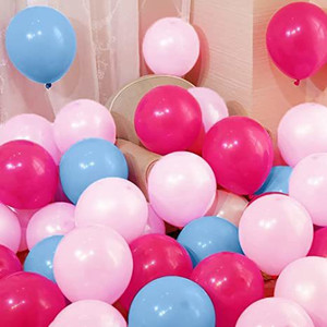 Flipkart.com | Decorasions Solid Metallic Rosepink/Pastel blue/Pastel ...