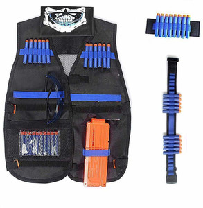 HASTHIP Tactical Vest Kit Compatible with Nerf Guns N-Strike Elite ...