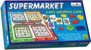 CREATIVE'S Shopping Board Game_ Supermarket Money & Assets Board Game ...