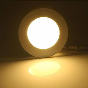 LATAAR LED Concealed Round Panel Light with Adapter (PACK OF 1, 20 WATT ...