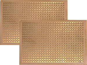 SYMFONIA 7.5 X 5 CM Single Side Stripboard Pattern PCB board General ...