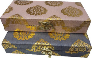 Dev Handicraft Shagun Cash Box, Shagun Money Box, Gaddi Box (Peach ...