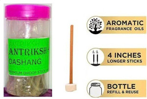 ANTRIKSH PREMIUM PURE DASHANG POOJA DHOOP STICK PACK OF 1 X 100GMS ...