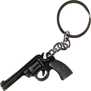 RRCollection PISTOL KEYCHAIN for bike & car, Classic Design pistol ...