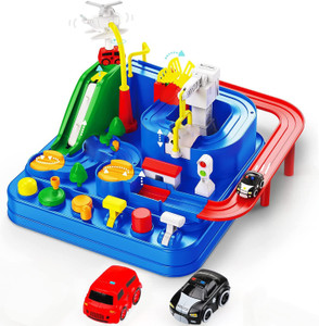 JP GLOBAL Race Tracks for Boys Car Adventure Toys for Boys Girls ...