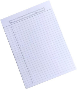 Flipkart.com | ornox 50 SINGLE SIDE RULE ONE SIDE PLAIN A4 85 gsm A4 ...