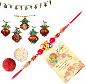 ARCHIES Religious HAT_02_3003_RC_CARD_F Assorted Rakhi, Showpiece ...