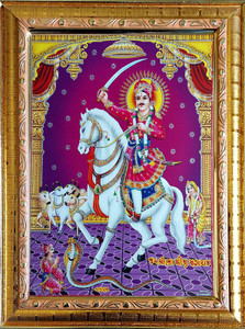 Shyam Framing Art Veer Tejaji Maharaj Religious Frame Price in India ...