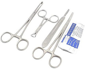 Forgesy Set off 4 (Surgical Instruments) Utility Forceps Price in India ...
