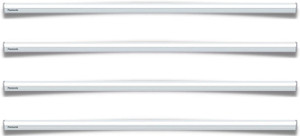 Panasonic 20W Aluminium LED Batten, 6500K, Pack of 4 20 W 56.2 cm Tube ...