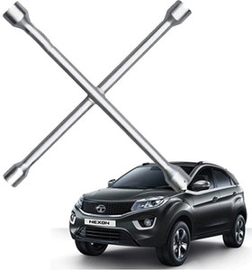 AUTO PEARL Car Wheel Nut Spanner Wrench for Nexon Size 17-19-21-23 ...