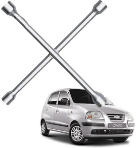 AUTO PEARL Car Wheel Nut Spanner Wrench for Santro Double Sided Lug ...