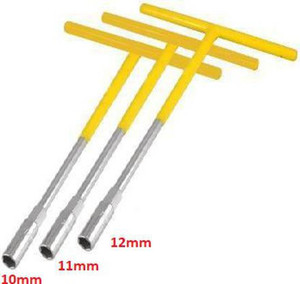 Airfit hex t spanner set 10/11/12 MM HIGH QUALITY T- spanner SET- 10MM ...