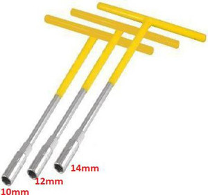 Airfit wrench set T Spanner Combo 10 MM,12 MM,14 MM Socket Set (Pack of ...