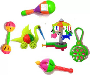 White Devil rattle set for kids play best for small kids Rattle with ...