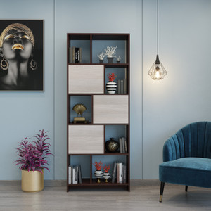 Flipkart Perfect Homes Studio LILLY Engineered Wood Semi-Open Book ...