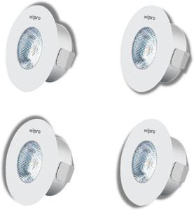 Wipro Atom Spotlight,Compact and Bright 4000K LED Downlighter (White ...