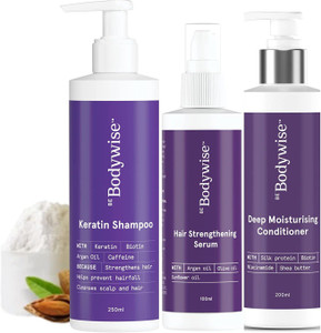 Be Bodywise Hair Care Kit | Keratin Shampoo, Argan Oil Conditioner ...