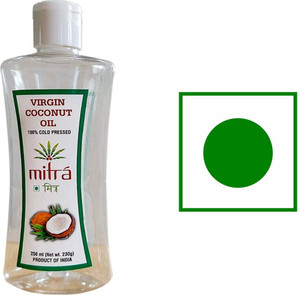 MITRA Extra Virgin Coconut Oil | Cold Pressed Oil | (250ml) Coconut Oil ...
