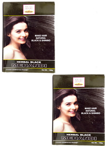 Mauri Black Herbal Mehndi,Pack of 2, (Total 200 Grams) - Price in India ...