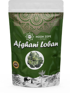 MOON ZOPE Afghani Loban | Pack of 250 gm | Premium Quality | Green ...