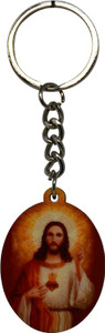 Catholic Liturgicals Christian MDF Keychain - Jesus Christ Key Chain ...