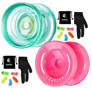 MAGICYOYO K2 Responsive Plastic Fingerspin Yoyo for Kids Beginners Yo ...